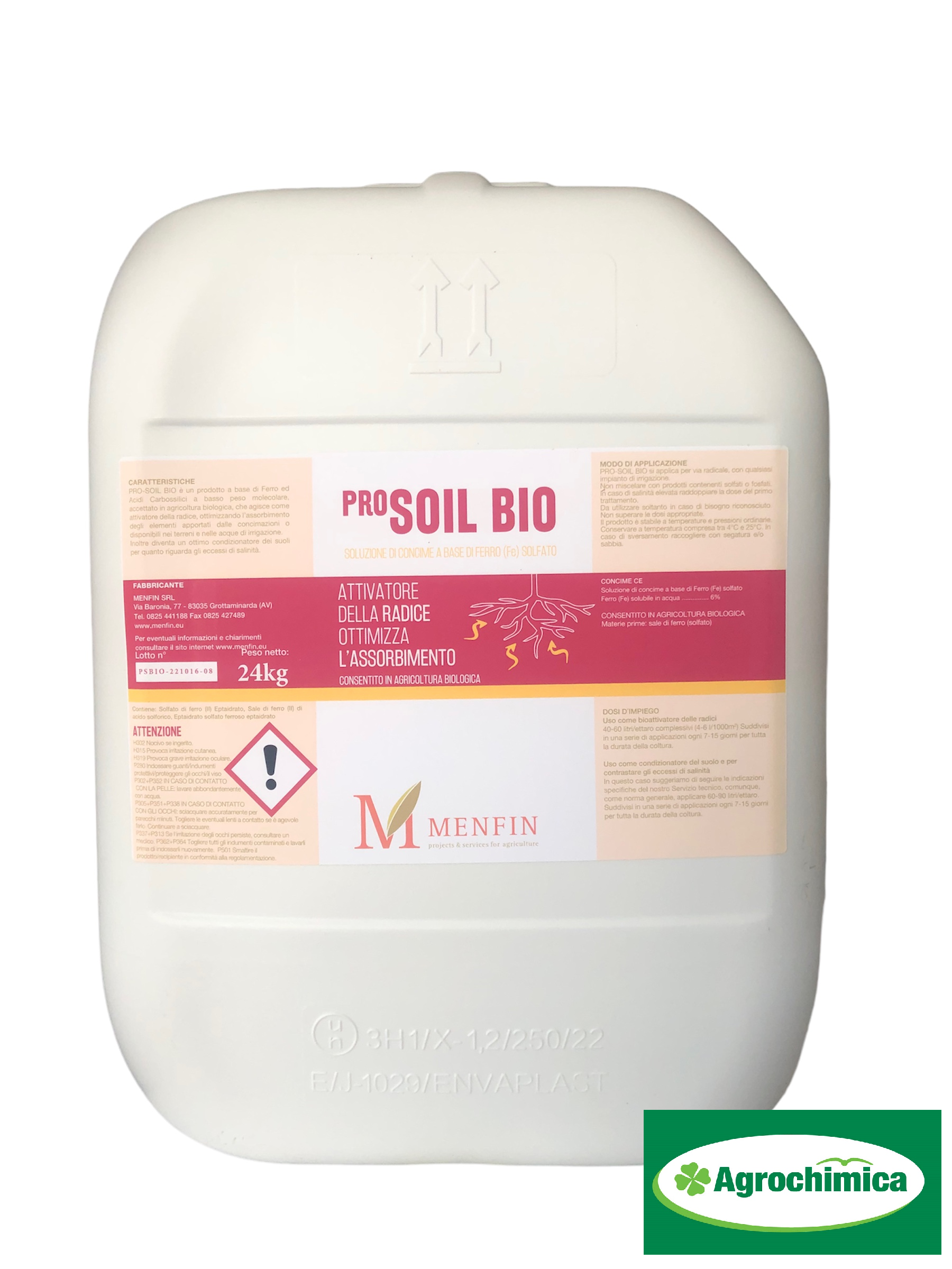 PRO SOIL BIO KG. 24 > Biologici, Fertilizzante - Agrochimica srl